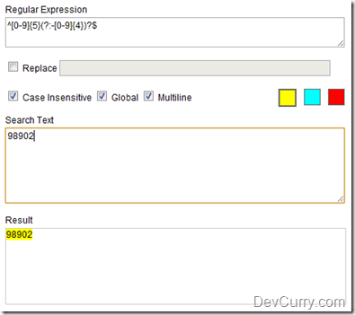 Test Regular Expressions in Your Browser